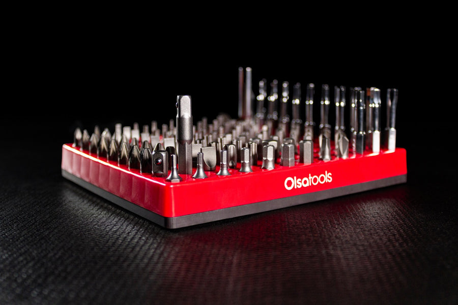 Hex Bit Organizer 1/4" | Hex Bit Storage | Olsa Tools