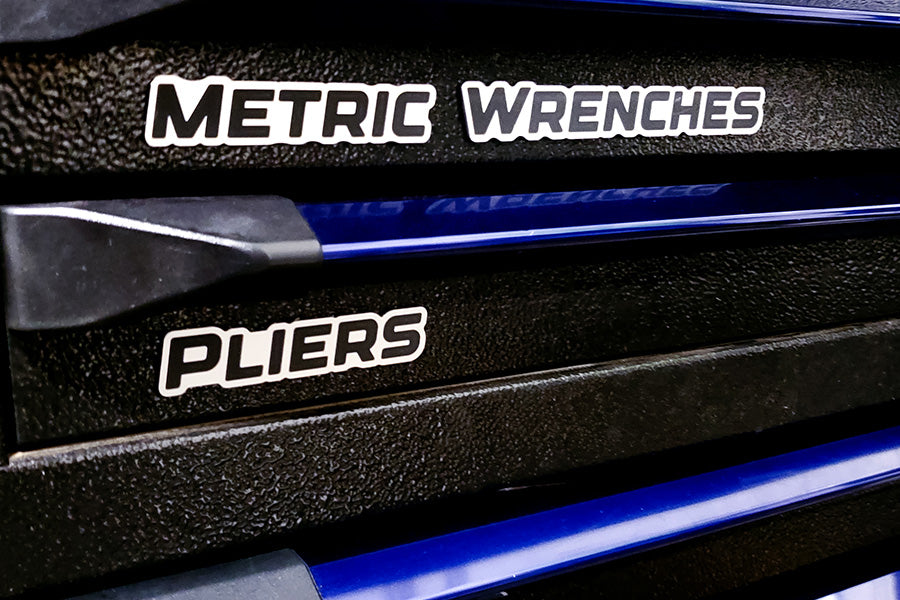 Premium Aluminum Magnetic Toolbox Emblems | Olsa Tools®