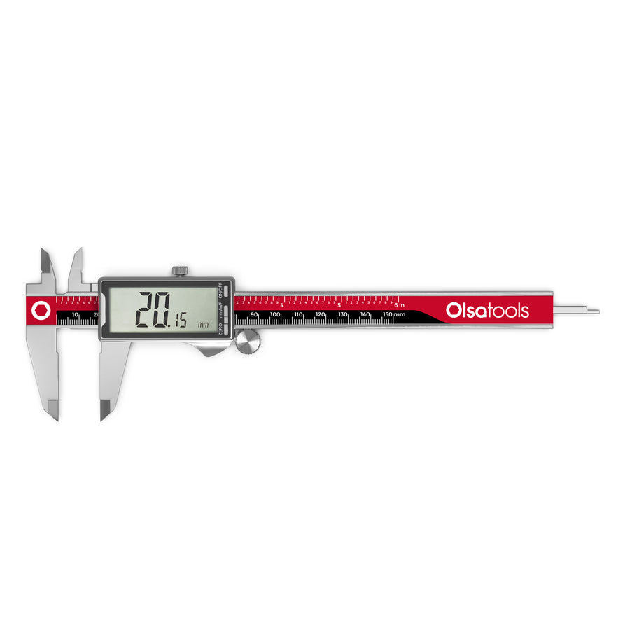 6-Inch Digital Caliper Measuring Tool | Olsa Tools