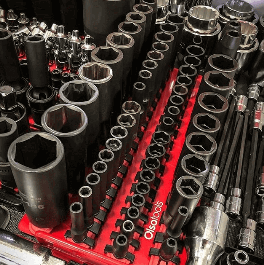 Socket Organizer Tray With Handle | Olsa Tools