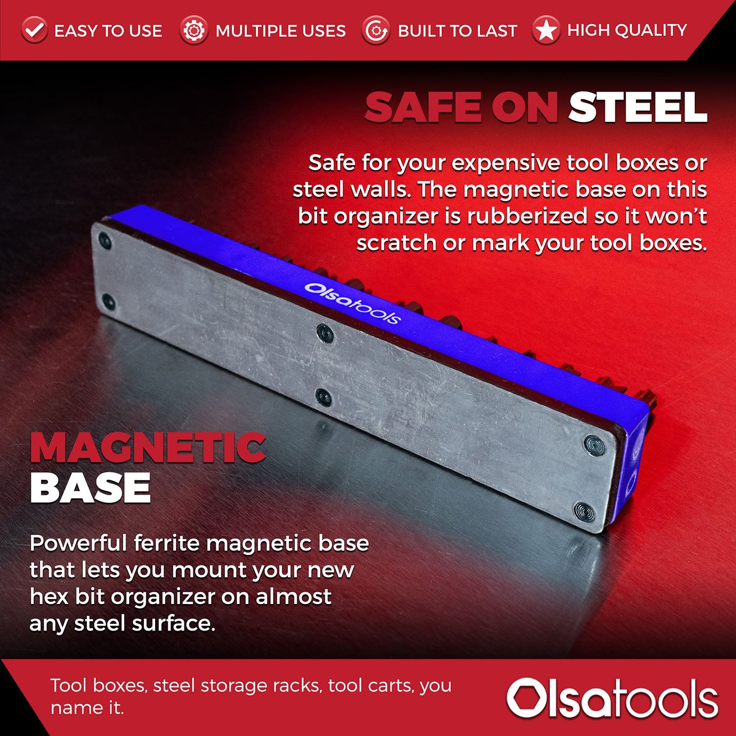Hex Bit Organizer | Hex Bit Storage | Olsa Tools | Olsa Tools