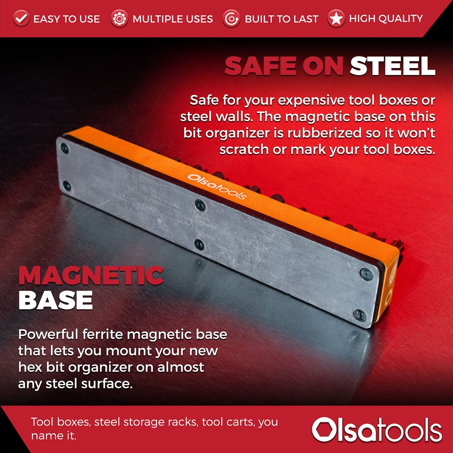 Hex Bit Organizer | Hex Bit Storage | Olsa Tools | Olsa Tools