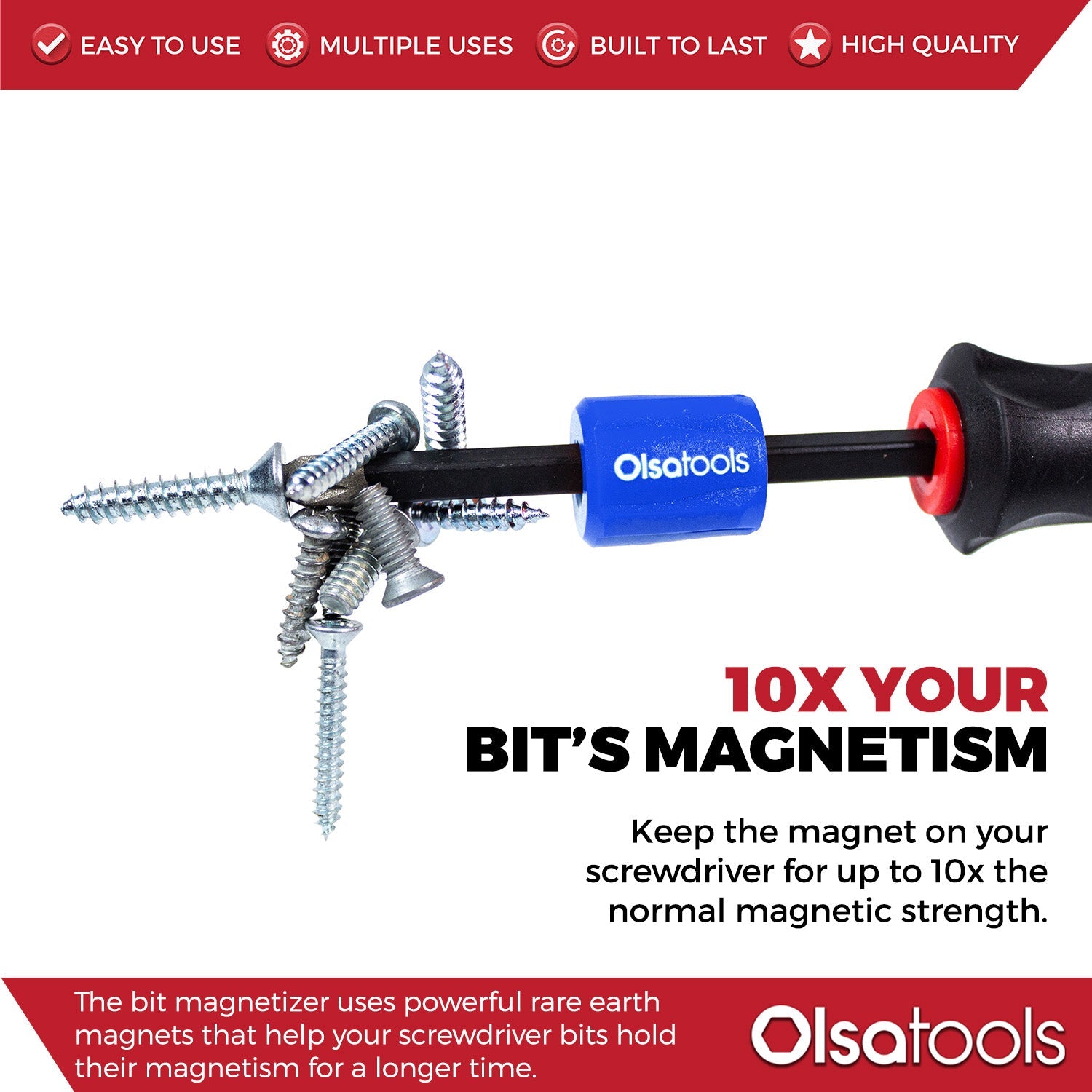 Bit Magnetizer and Demagnetizer Rings | Olsa Tools