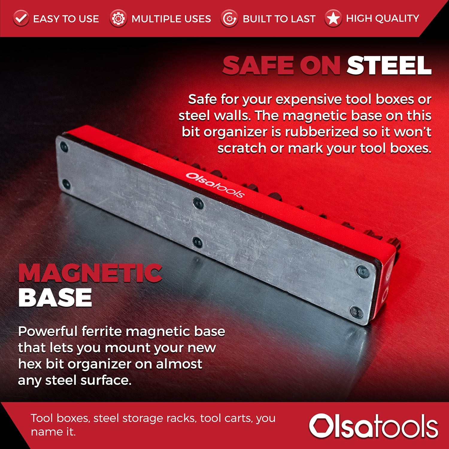 Hex Bit Organizer | Hex Bit Storage | Olsa Tools | Olsa Tools