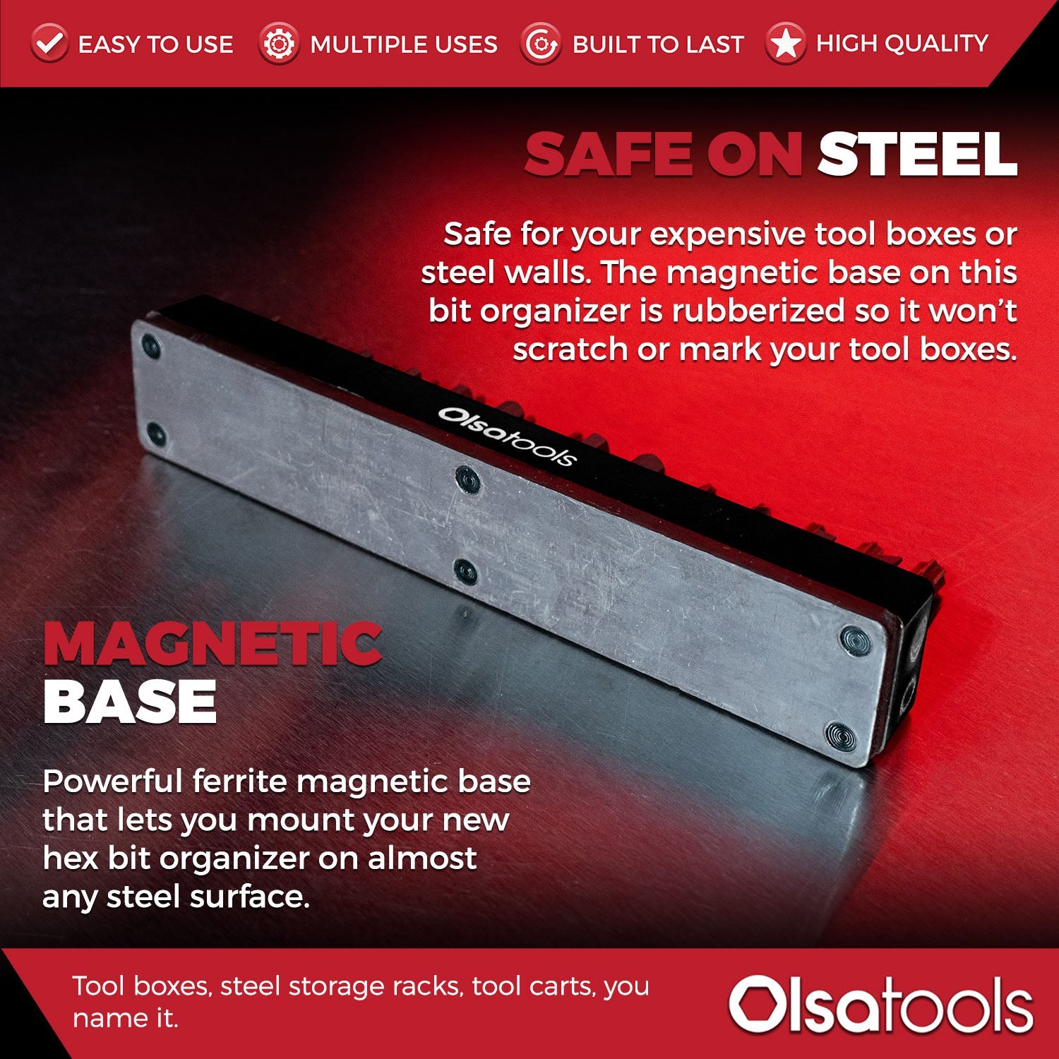 Hex Bit Organizer | Hex Bit Storage | Olsa Tools | Olsa Tools