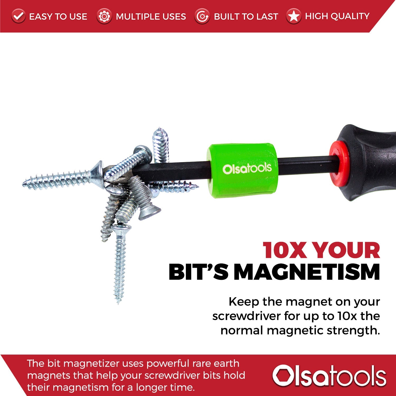 Bit Magnetizer and Demagnetizer Rings | Olsa Tools