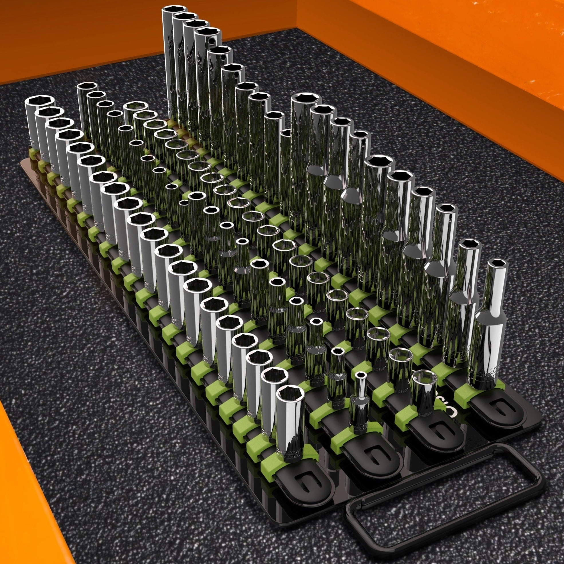 Socket Organizer Tray With Handle | Olsa Tools