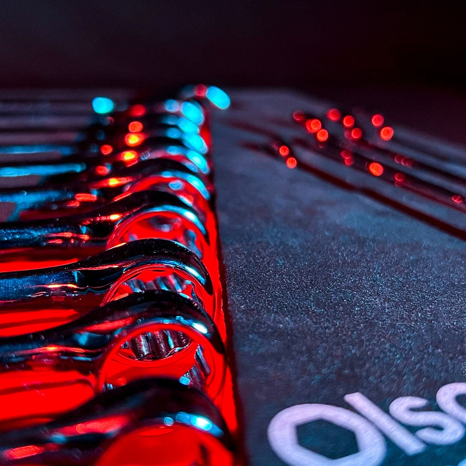 Olsa Tools 15 pc Combination Wrench Set, SAE and Metric | Olsa Tools